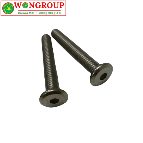Bulong lục giác chìm M6, inox 304 » Tập đoàn WonGroup - WonGroup.vn